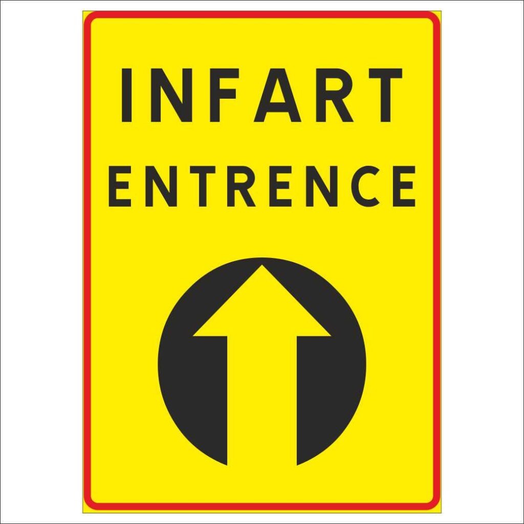 PLÅTSKYLT infart - Skyltex.se